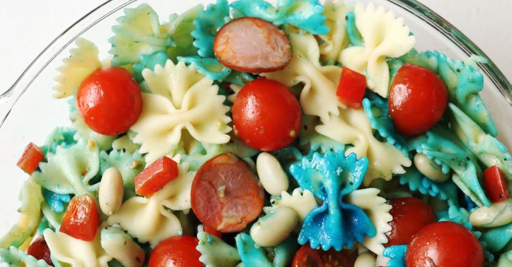 Red, White & Blue Firecracker Pasta Salad - Forkly