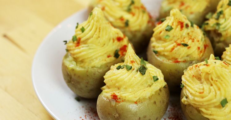 Vegan Deviled Potatoes - Forkly