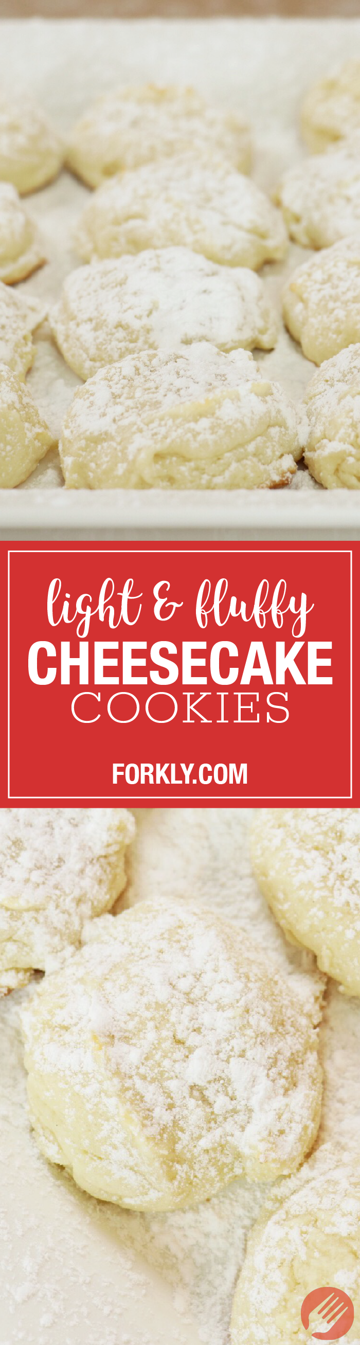 Light & Fluffy Cheesecake Cookies - Forkly