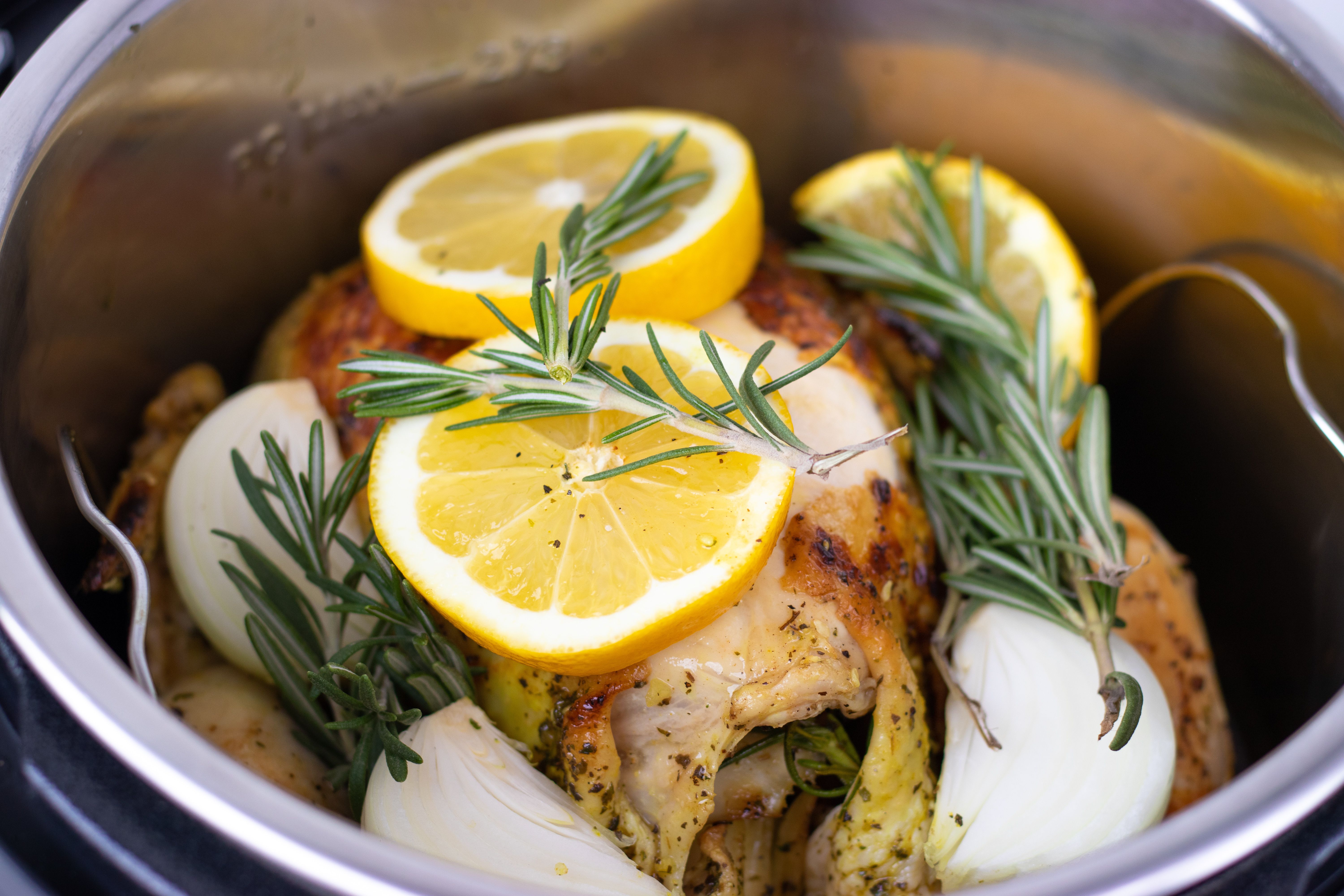 Instant Pot Whole (Faux) Rotisserie Chicken - Forkly