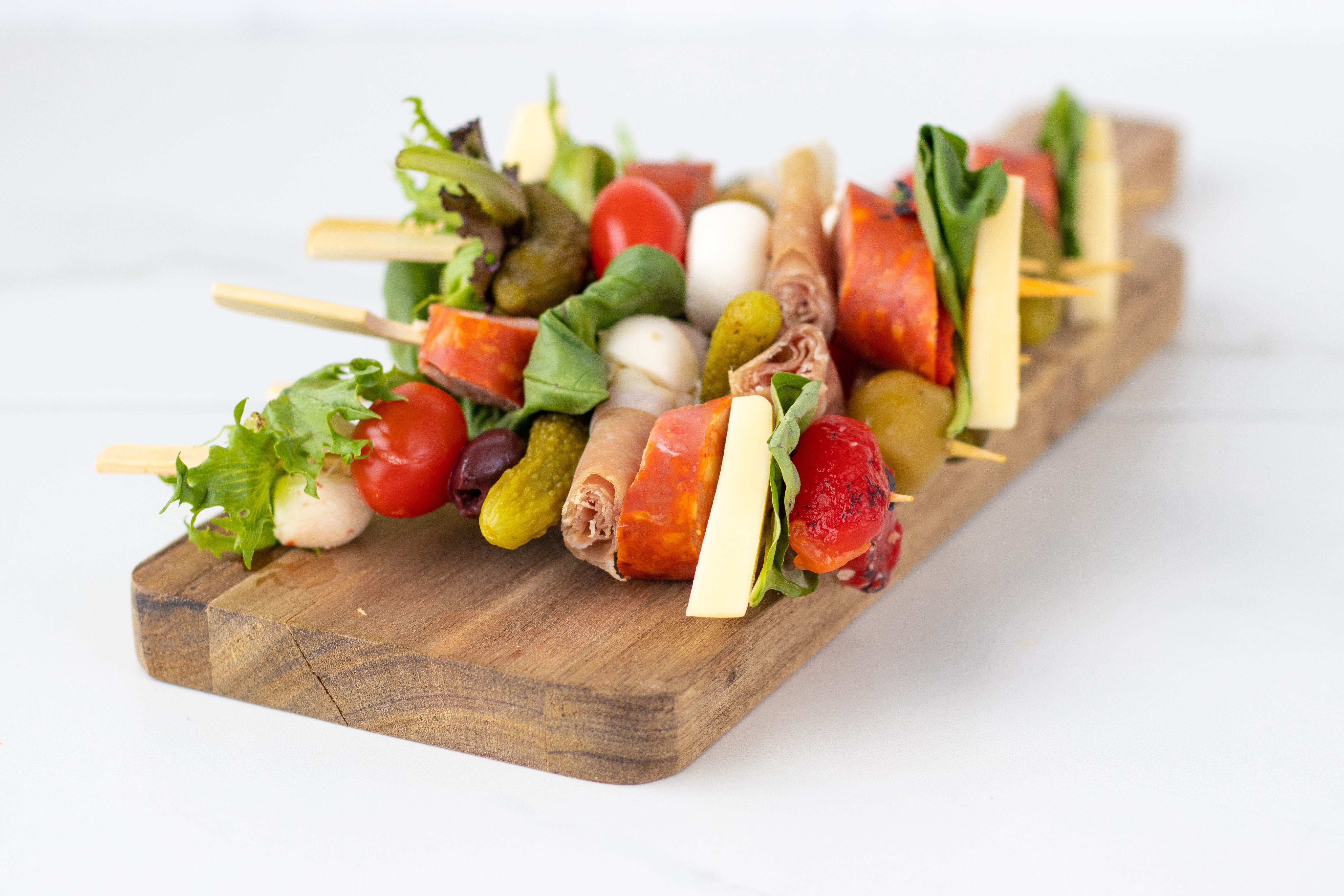 Quick and Easy Party-Pleasing Charcuterie Kabobs - Forkly