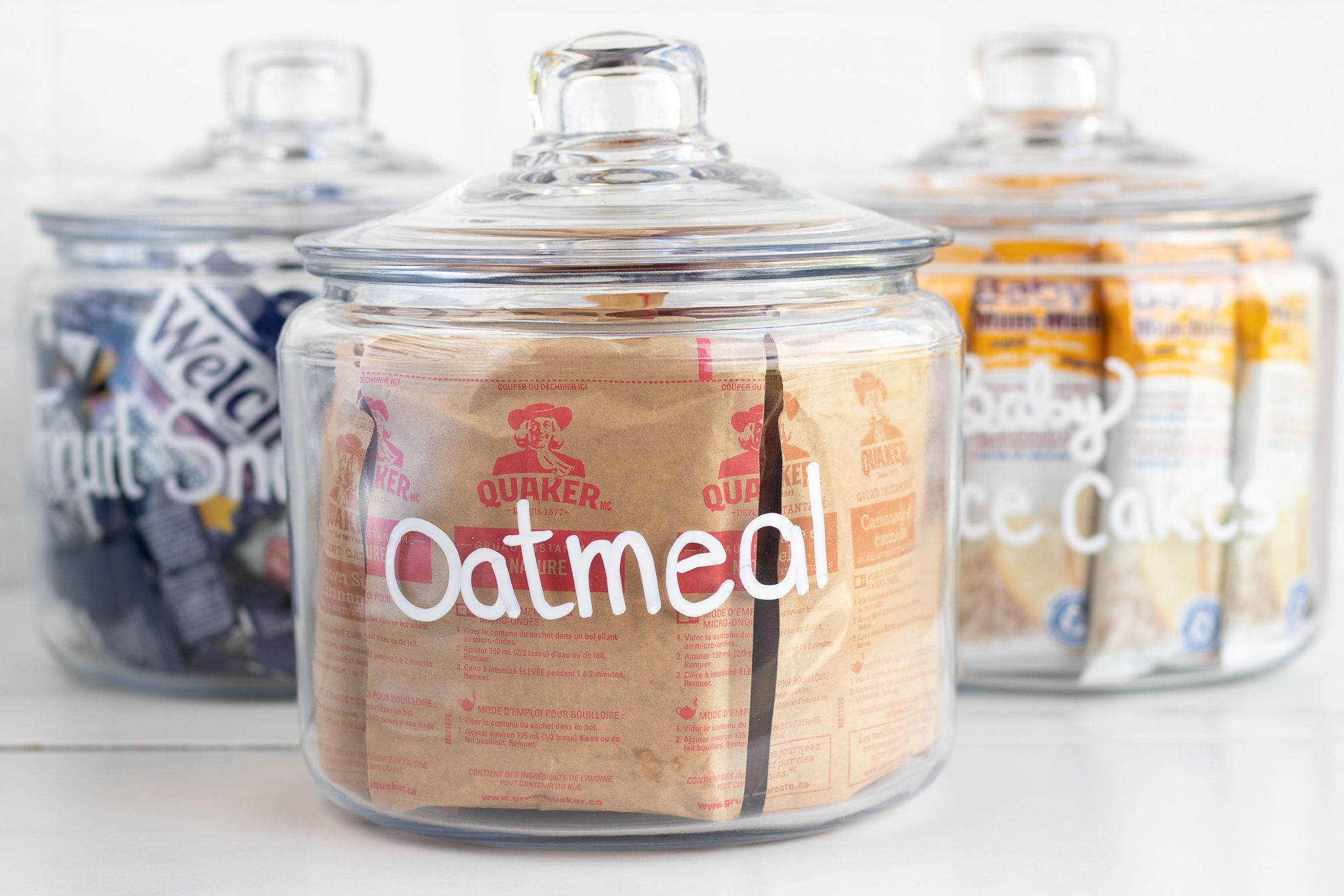 Simple DIY Glass Jar Kitchen Organization Hack - Forkly