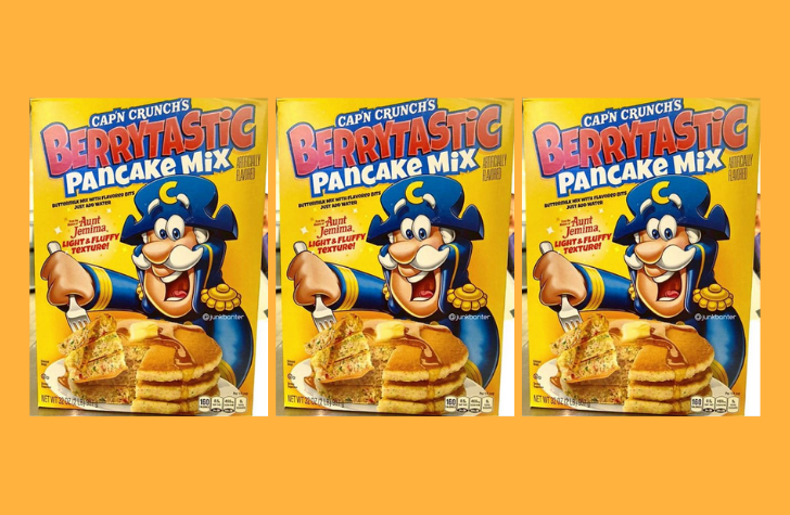 Cap'n Crunch Berrytastic Pancake Mix is Coming - Forkly