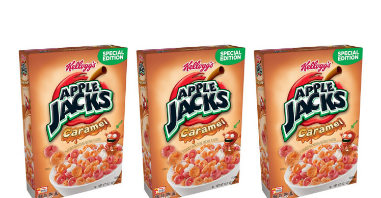 Kellogg's Unveils A New Apple Jacks Cereal That Tastes Like Caramel ...