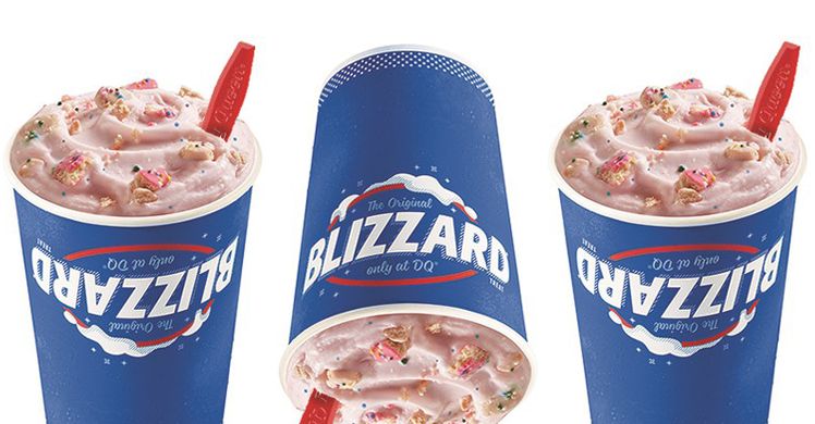 Dairy Queen Releases A New Pink Frosted Animal Cookie Blizzard And You ...