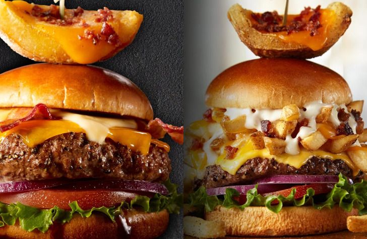 TGI Friday's Adds New Loaded Burgers To Their Menu And They're Piled ...